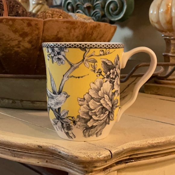 222 Fifth | Dining | 222 Fifth Adelaide Yellow Mug | Poshmark